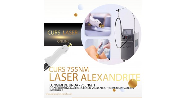 Curs Laser ALEXANDRITE COMPLET 755NM+1064NM Epilare definitiva Laser ...